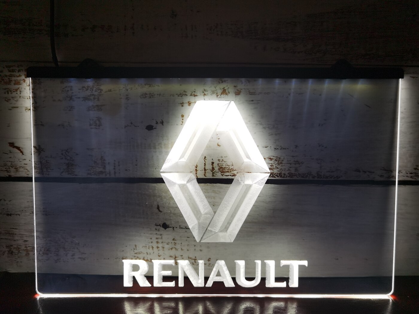 Renault Led Neon Sign Hang Signs Wall Home Decor Room, Garage Glowing ...