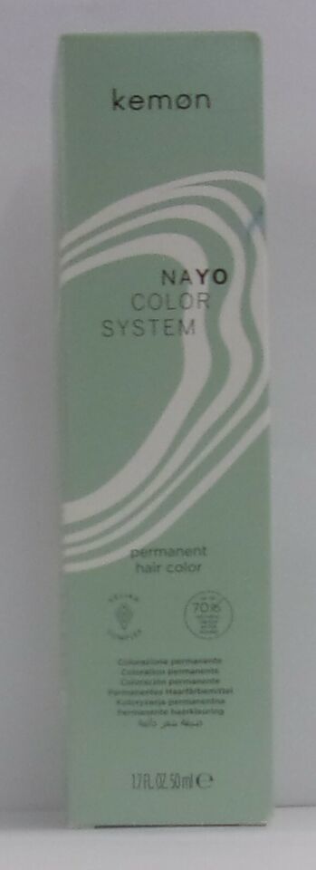 KEMON NAYO COLOR SYSTEM Ammonia & PPD Free Permanent Hair Color ~ 1.7 ...