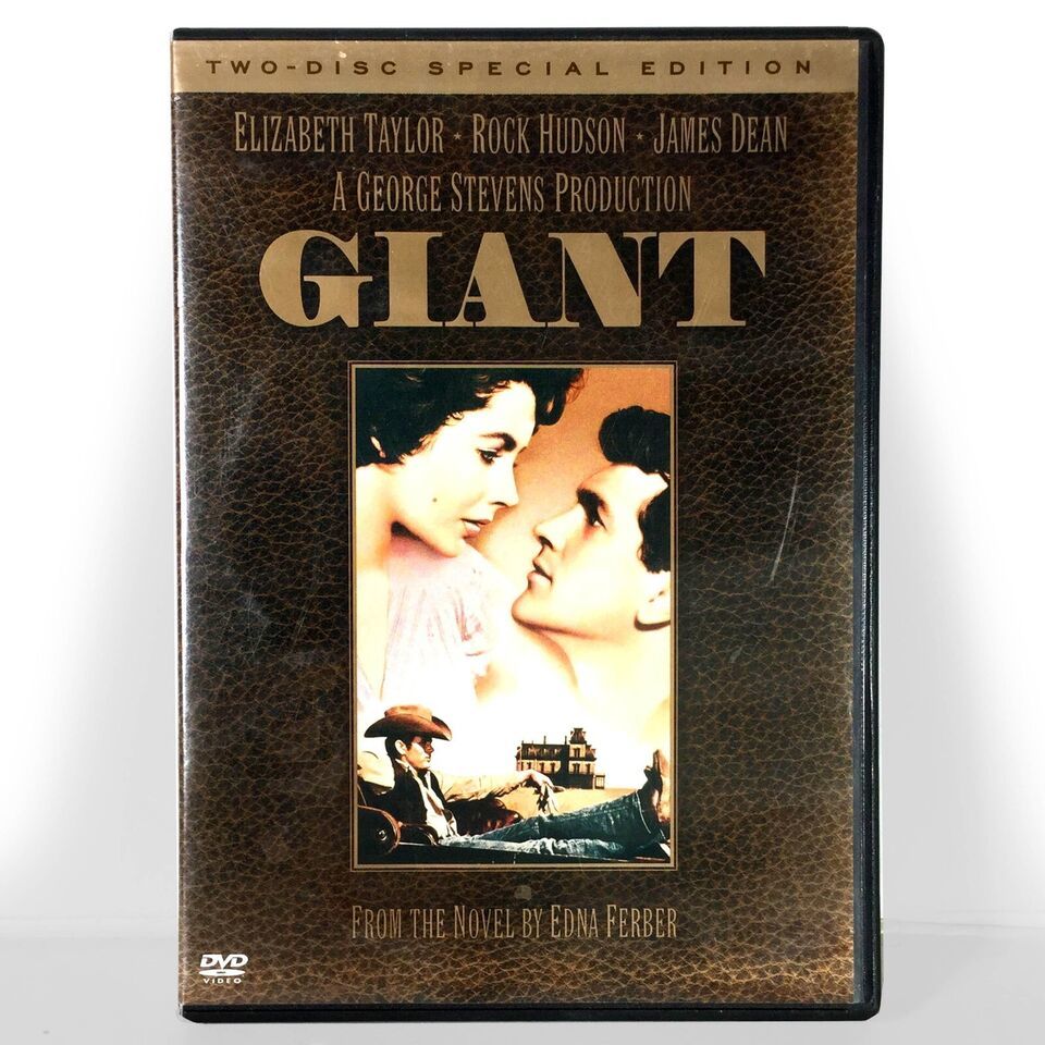 Giant (2-Disc DVD, 1956, Widescreen, Special Ed) Like New ! James Dean ...