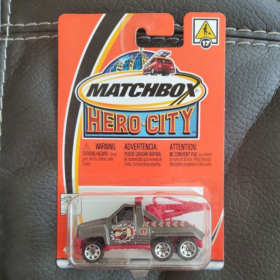 Matchbox Red & Grey Tow Truck Number 17 and 41 similar items
