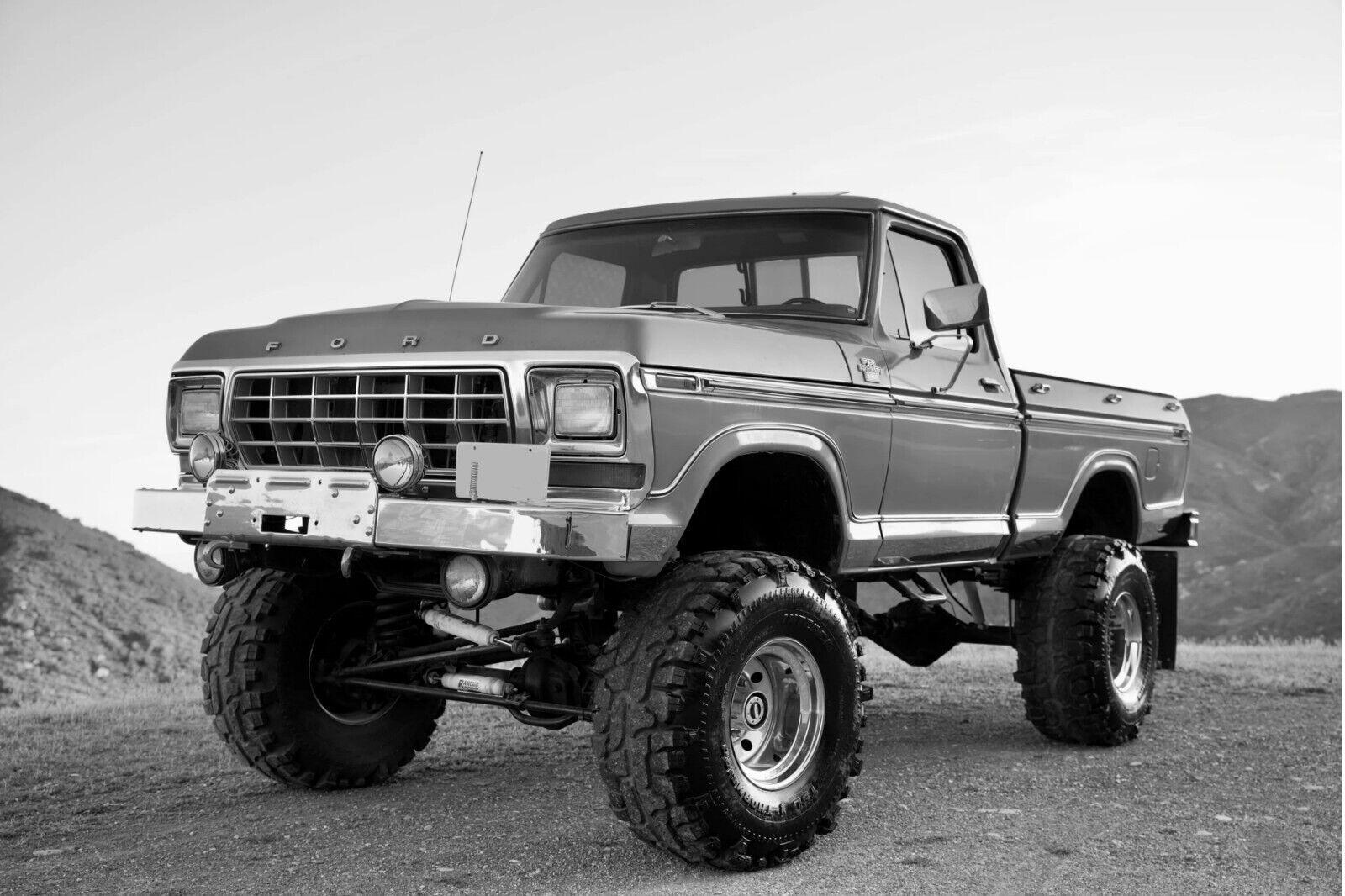 1979 Ford F-150 4x4 Short Bed | 24x36 inch POSTER | vintage classic ...