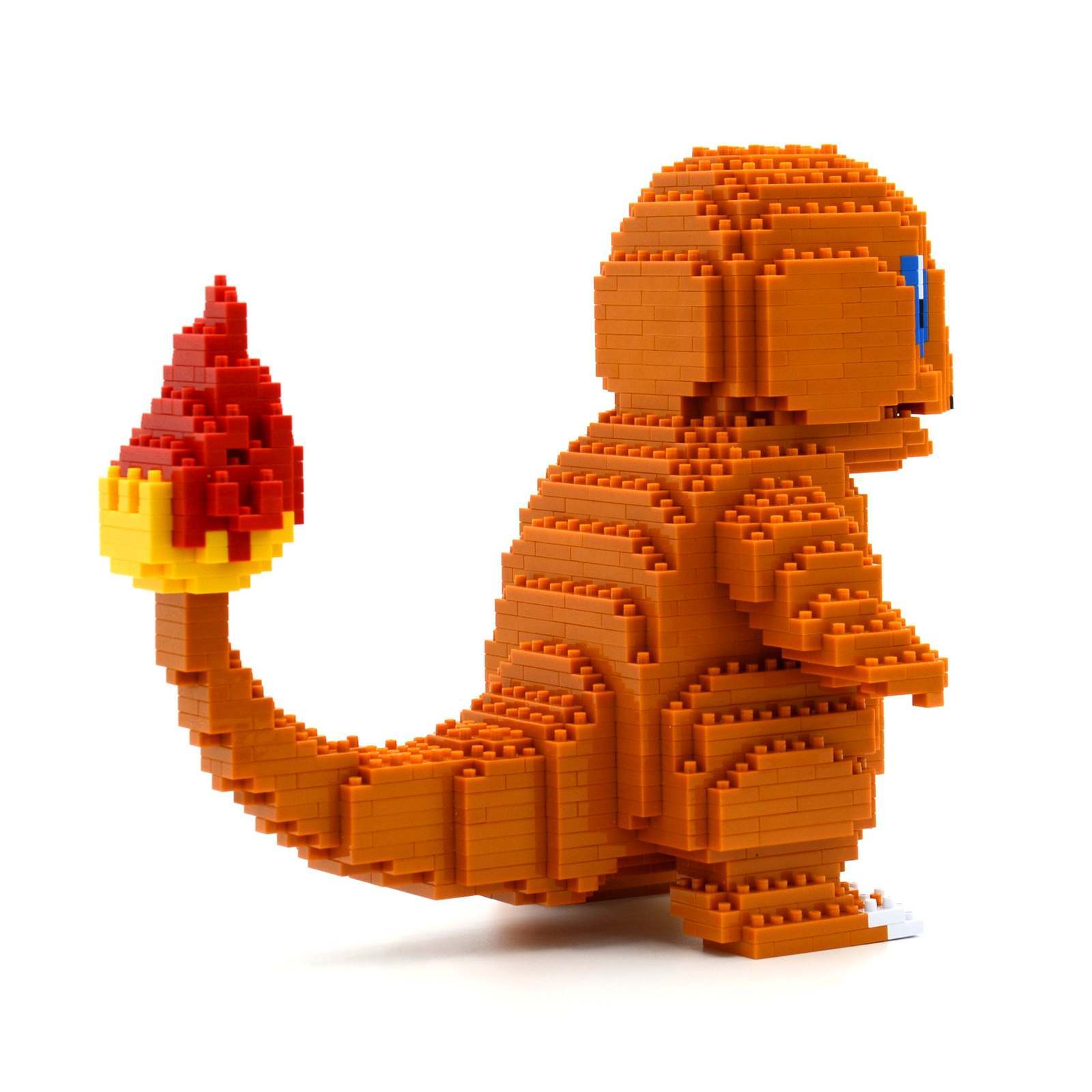Charmander (Pokemon) Brick Sculpture (JEKCA Lego Brick) DIY Kit ...