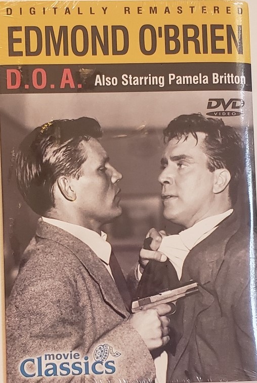 Edmond O'Brien Pamela Britton in D.O.A. 1950 B&W Treasure Box ...