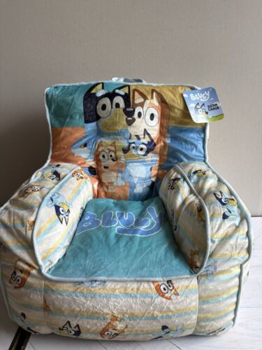 BLUEY Bean Bag Chair 18" Square DISNEY Walmart Exclusive HTF! NEW RARE ...
