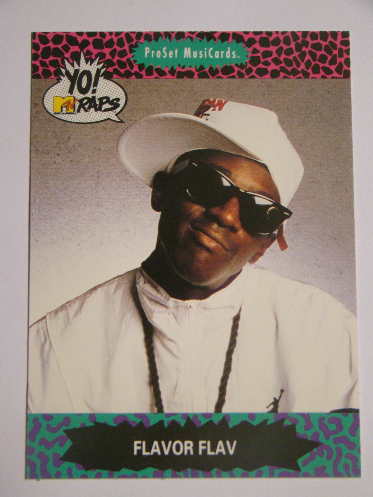 Trading Cards -1991 ProSet MusiCards - YO! MTV RAPS - FLAVOR FLAV (Card ...