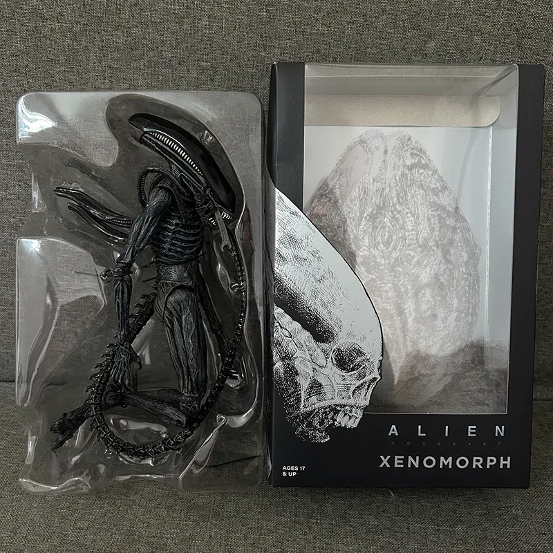 7 Inch Neca Alien Covenant Xenomorph Action Figures Contract Black ...