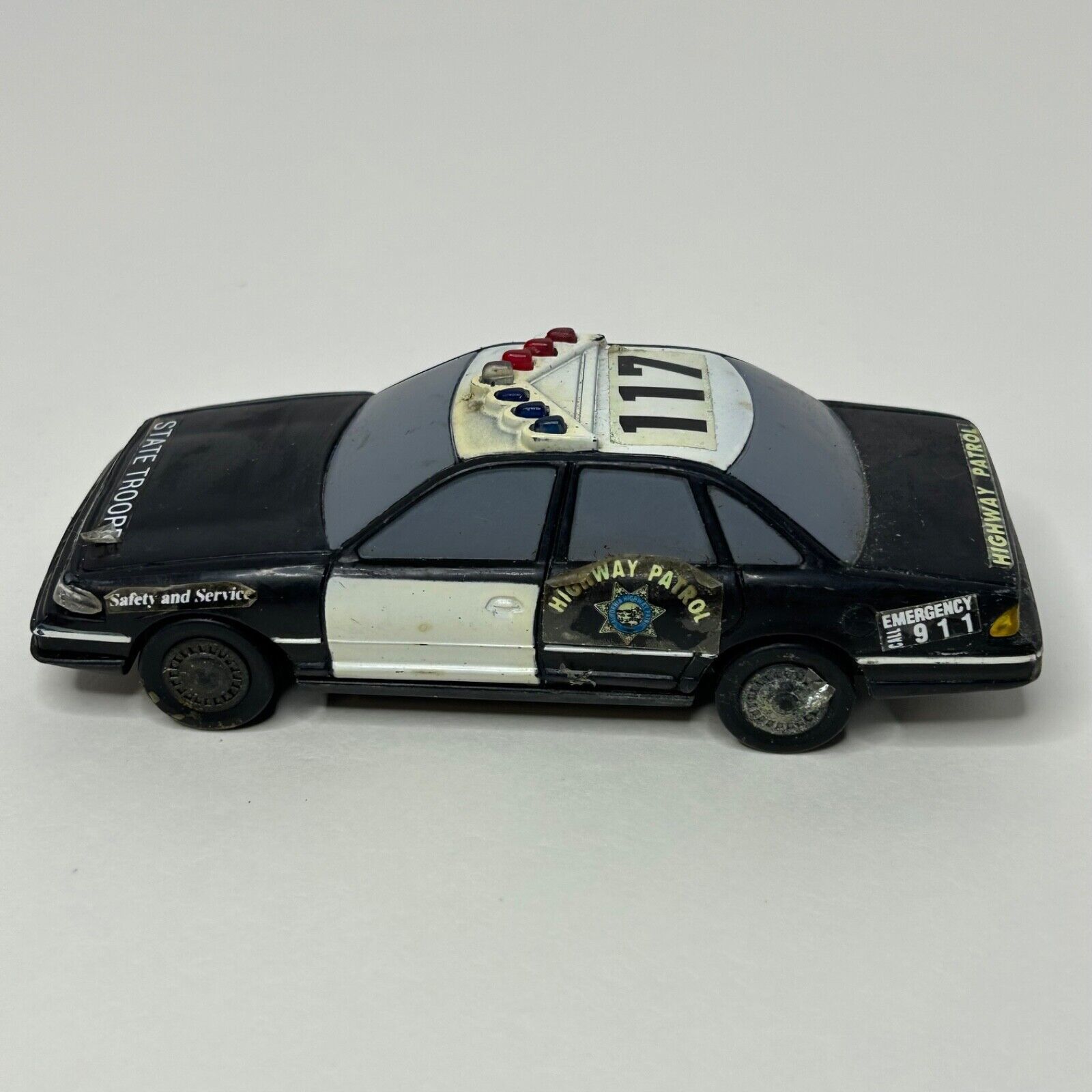 Vintage Funrise Corp 1993 Police Car Model Highway Patrol State Trooper ...