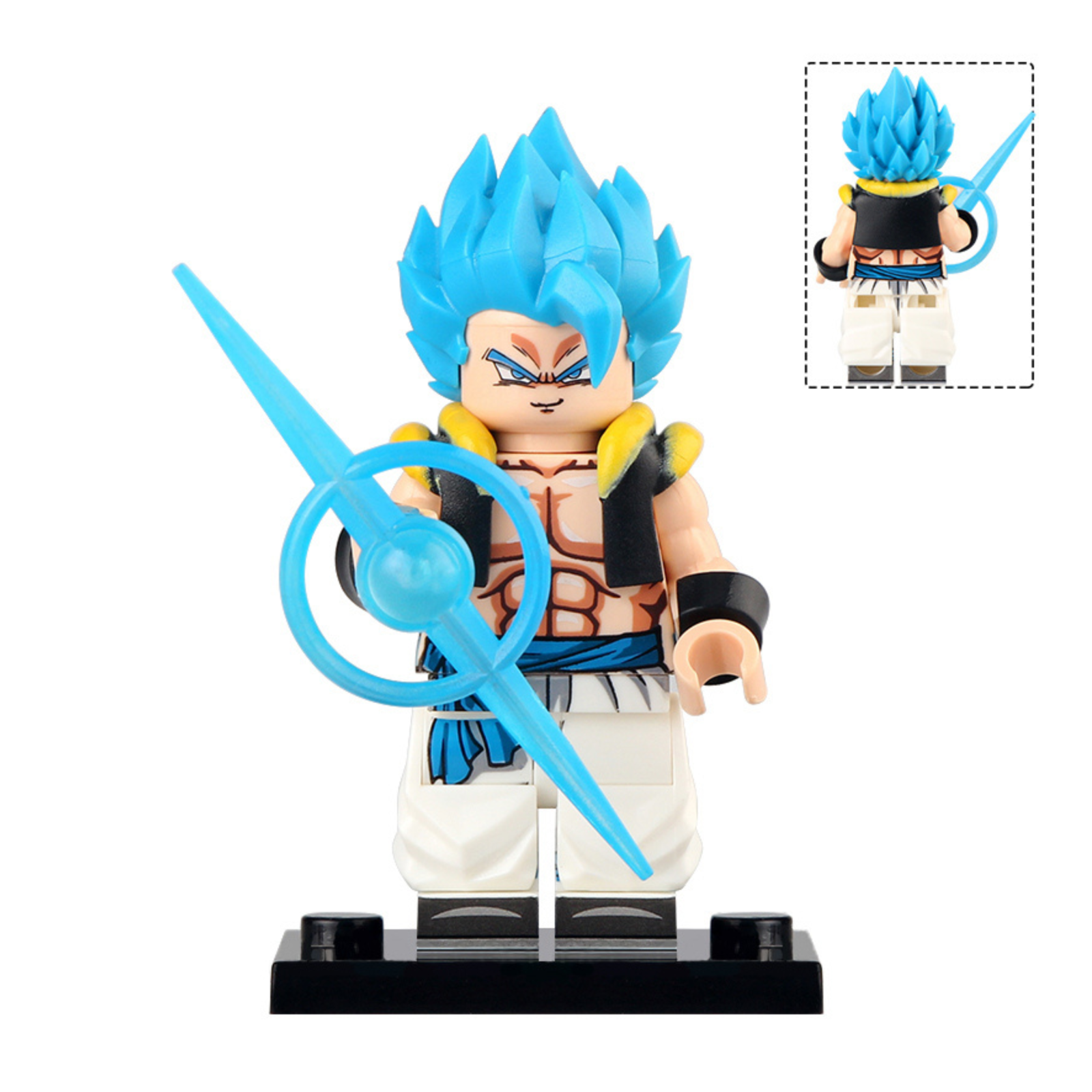 8pcs Dragon Ball Super Goku Black Gogeta Jiren Frieza Minifigures ...