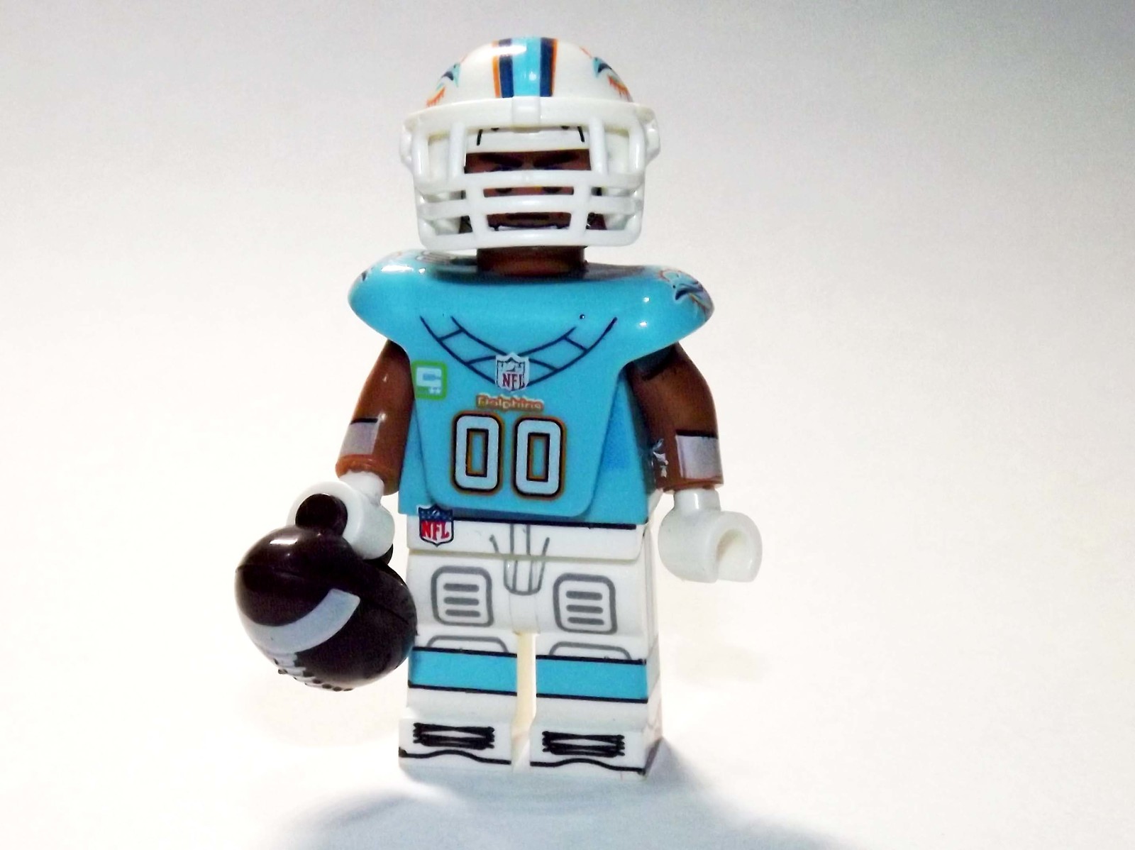 HGT Miami Dolphins Nfl Football Player Rare Minifigures - LEGO (R ...