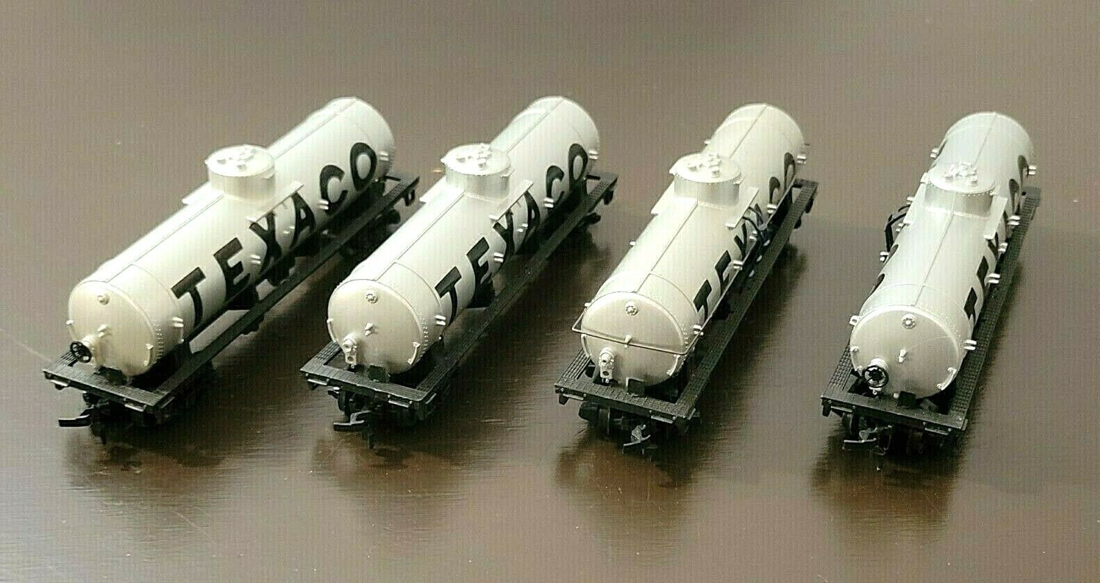 Set of 4 Tyco HO Scale Texaco Tanker Train and 50 similar items