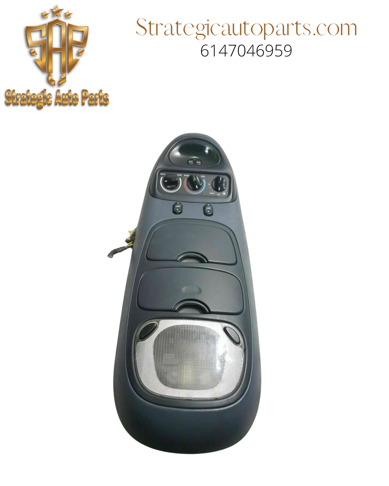 FORD EXCURSION OVERHEAD CONSOLE TEMPERATURE COMPASS MAP LIGHT SWITCH ...