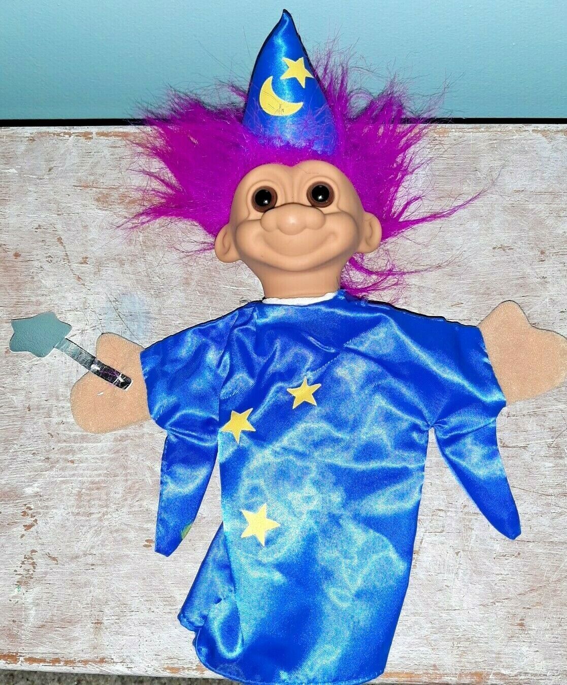 Wizard Hand Puppet Magical Stars Wand Russ and similar items
