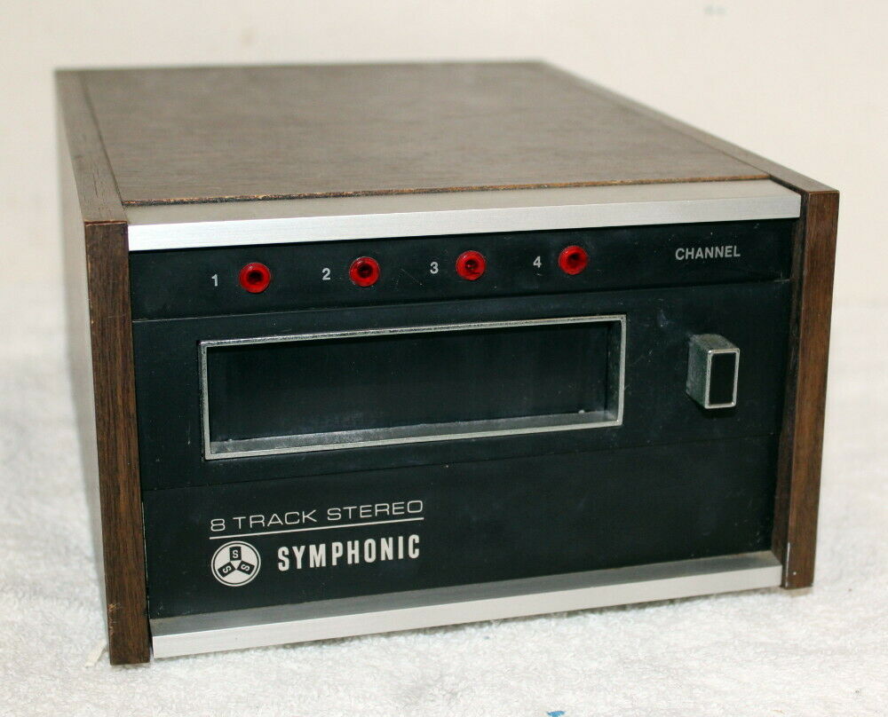 Vintage Symphonic CP-11A Stereo 8-Track Tape Cartridge Player ~ Fix - 8 ...