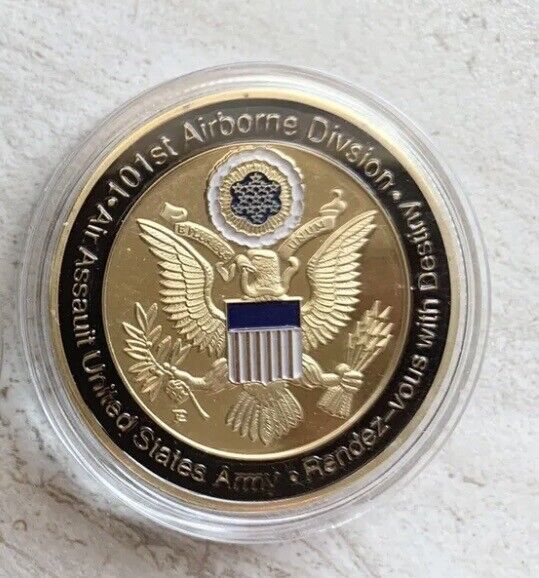 Lot Of 2 95th Civil Affairs Brigade And 101st Airborne Challenge Coin ...