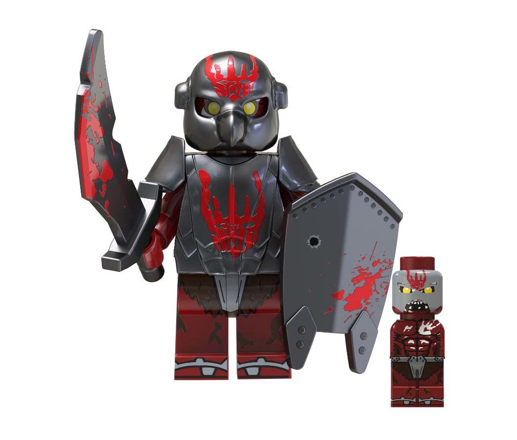 Uruk-Hai Orc Bloody Sauron LOTR Lord of the and similar items