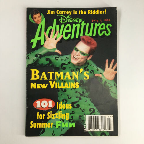 Disney Adventures Magazine July 1 1995 Batman's Villain Jim Carrey is ...