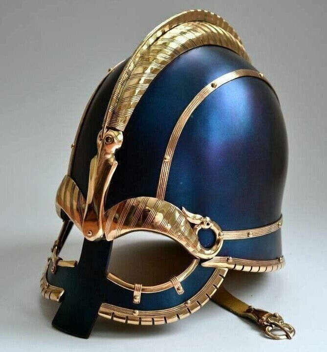 Medieval Viking Vendel helmet Knight Museum helmet Replica 16 Gauge ...