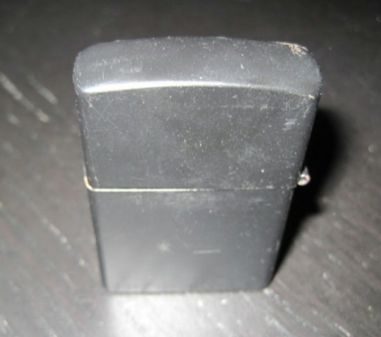 Vintage KNUCKLEHEAD Biker Motorcycle Flip Top Style Black Lighter - Other