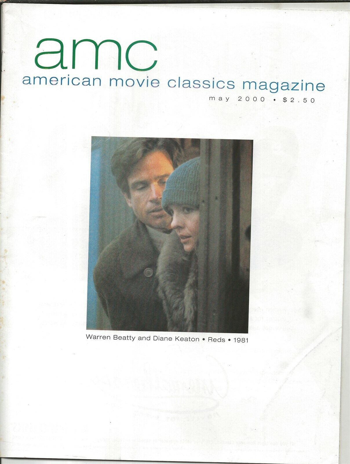 ORIGINAL Vintage June 2000 AMC Magazine Warren Beatty Diane Keaton ...