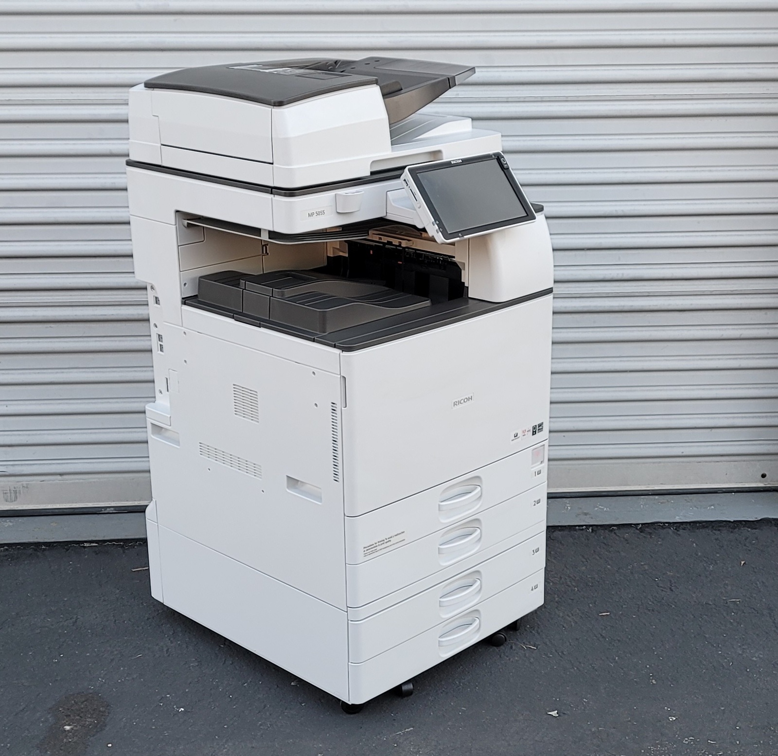 Ricoh MP 5055 Black/White Copier Printer Scanner Meter Count only 10K ...