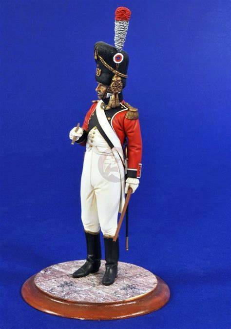 1/16 Resin Model Kit Napoleonic Wars French Grenadier Officer Unpainted ...