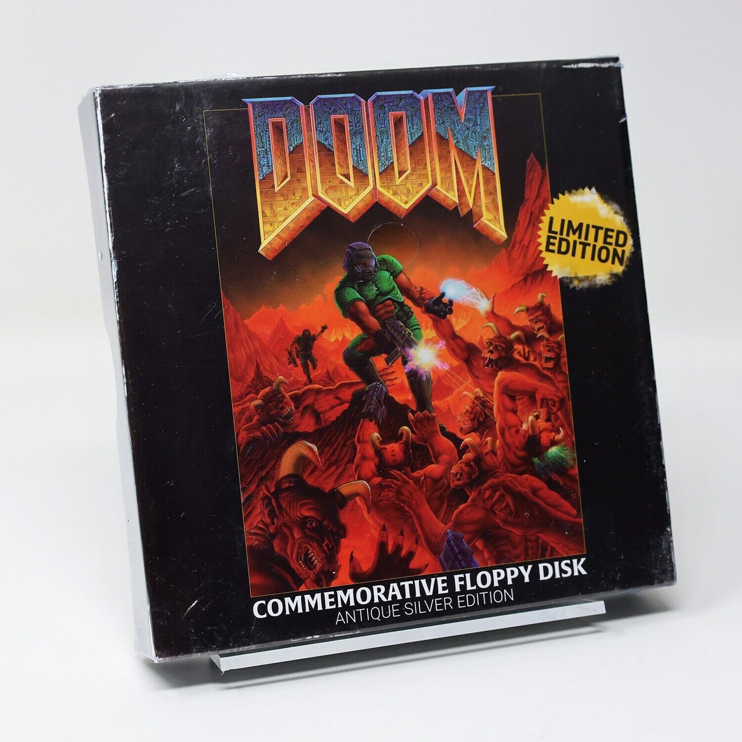Doom Commemorative Floppy Disk Replica Enamel Metal Ingot Official ...