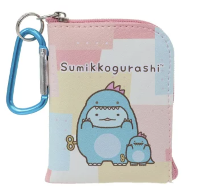 Sumikko Gurashi Lizard Mini Pouch L-shaped Mini Pouch tug - San-X