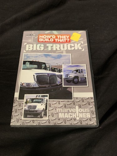 Marvelous Machines How'd They Build That? Big Truck DVD Semi Trailer KG ...