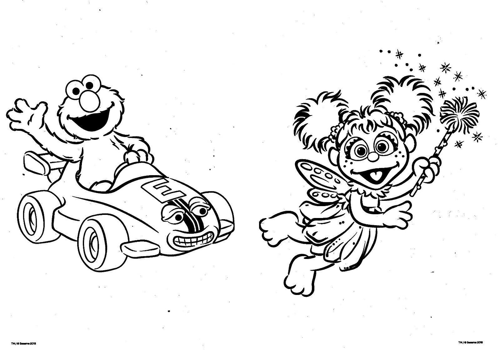 Sesame Street - 123 Play With Me! - Jumbo Coloring & Activity Book - Books