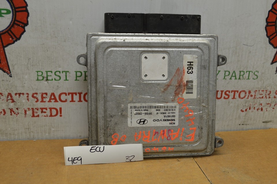 2007-2010 Hyundai Elantra AT Engine Control Unit ECU 3915023022 Module ...