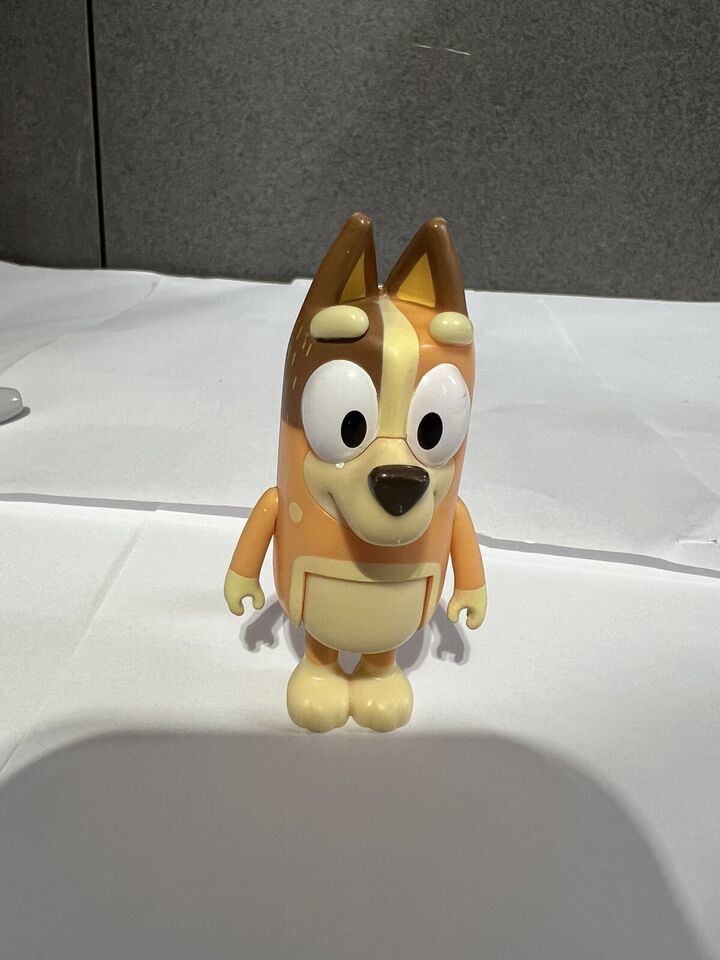 Disney BLUEY Bingo Heeler ACTION FIGURE Cartoon Dog Blue Brother ...
