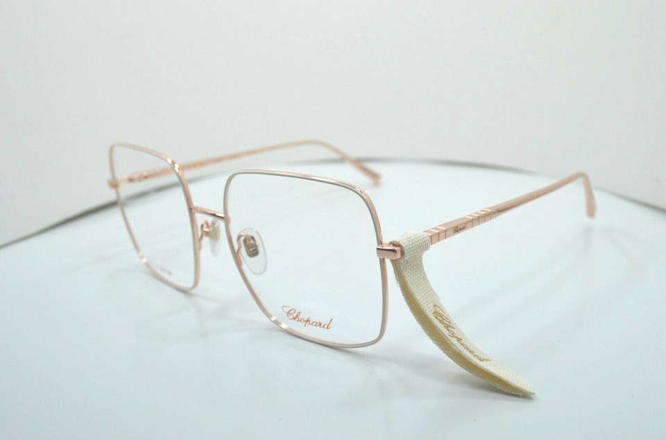 NEW AUTHENTIC CHOPARD VCHF49 02AM 23K GP EYEGLASSES FRAME - Eyeglass Frames