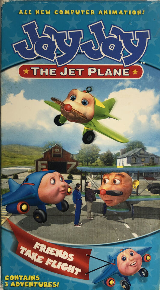 Jay Jay The Jet Plane-Friends Take Flight(VHS 2002)TESTED-RARE VINTAGE ...