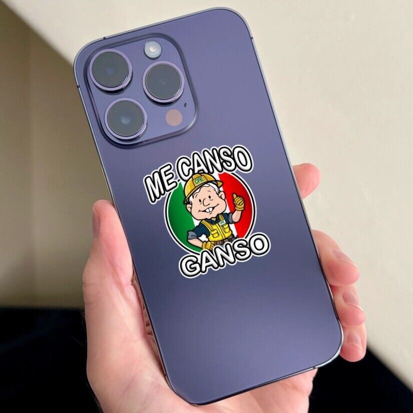 ME CANSO GANSO Amlito CFE Lopez Obrador AMLO Mexico Precision Cut Decal ...