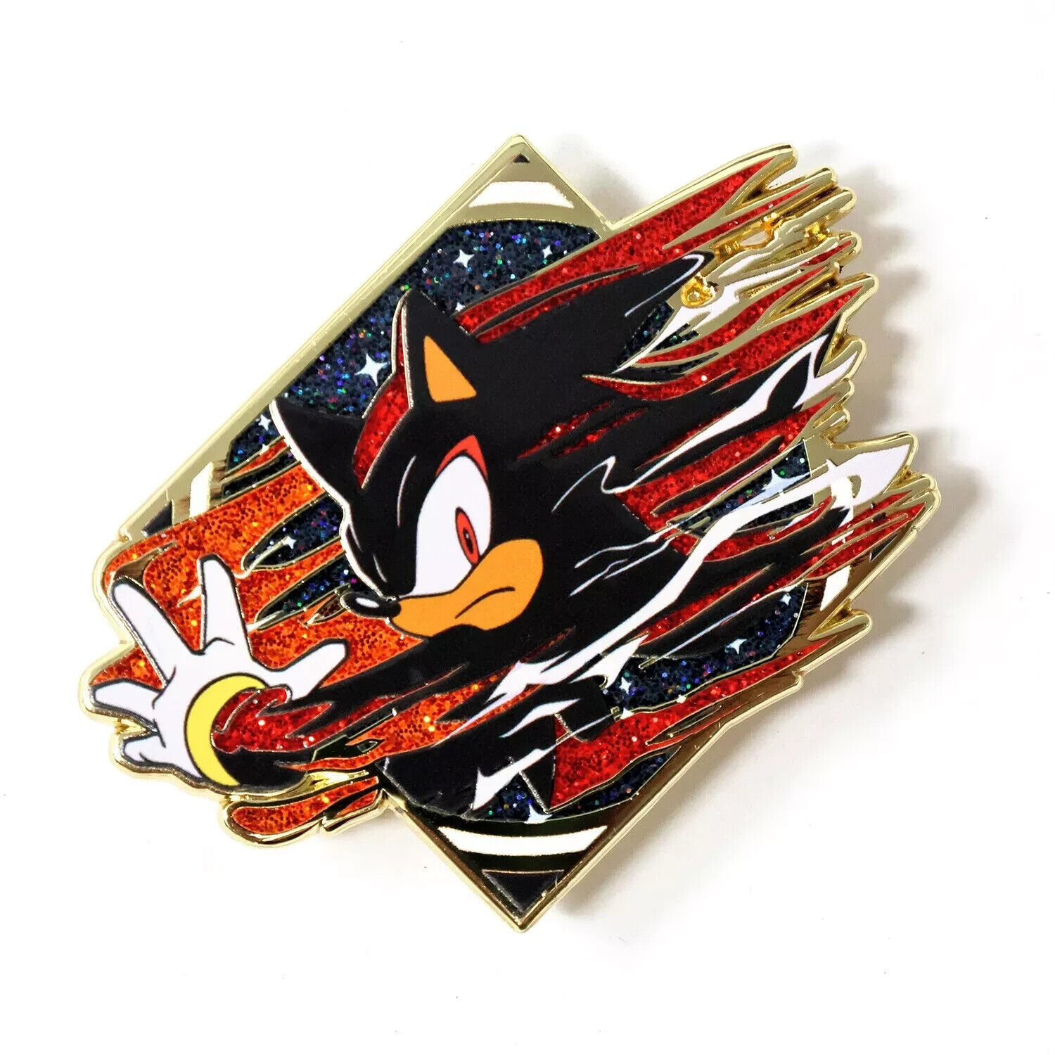 Shadow The Hedgehog Eggman & Metal Sonic Enamel Pins Bundle Official ...