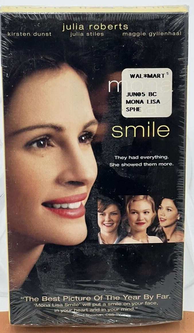 Mona Lisa Smile (VHS, 2004) Julia Roberts, Kirsten Dunst VHS Movie ...