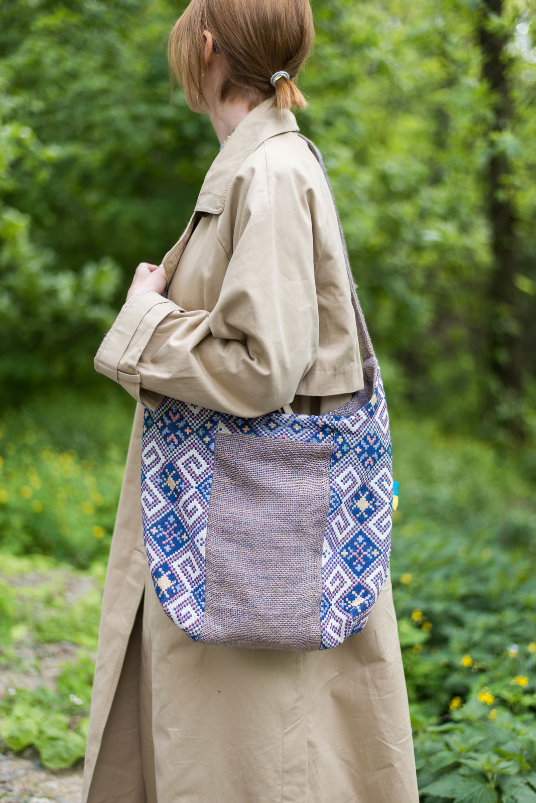Handmade Women's Burlap Bag, Crossbody Bag, Ethnic Hobo Bag Style ...