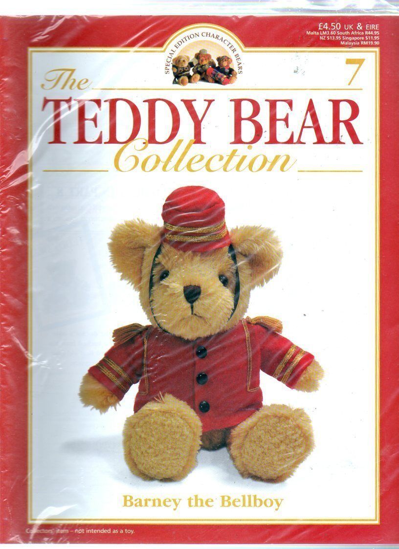 The Teddy Bear Collection Magazine - Issue.7, Barney the Bellboy ...