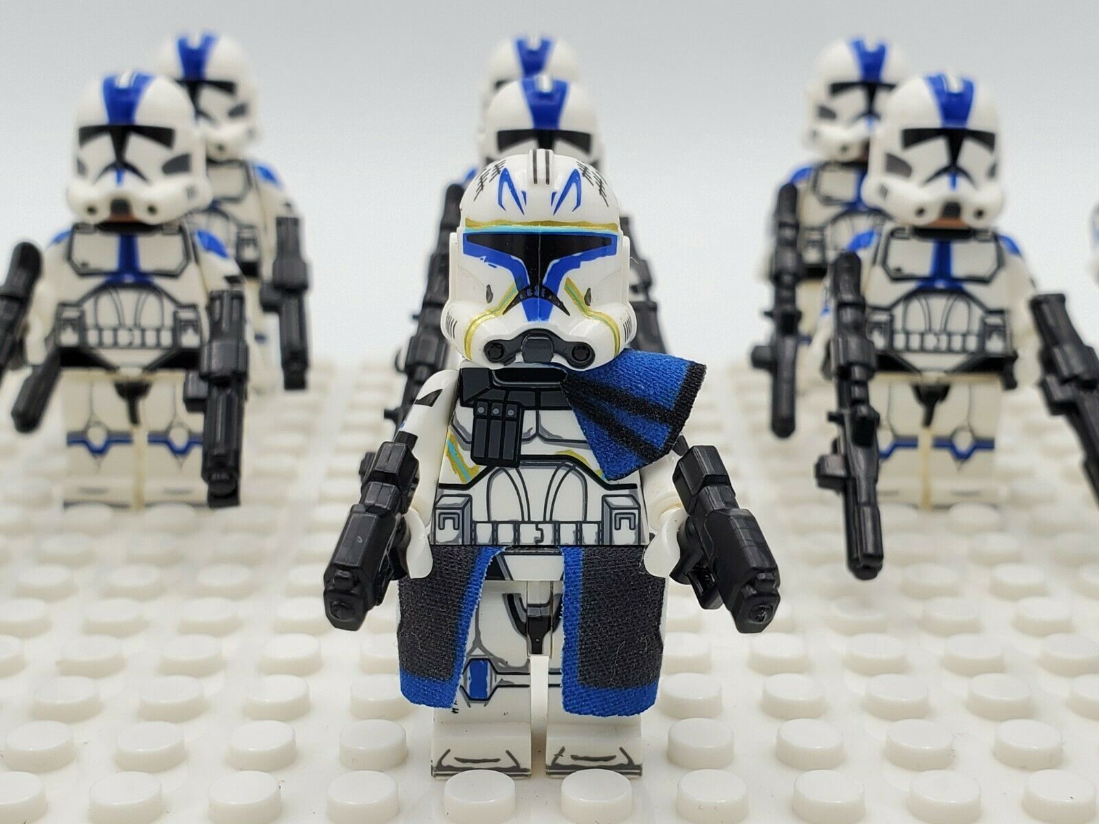 Star Wars 501st Squadron Captain Rex Jesse Echo 13 Minifigure Set ...