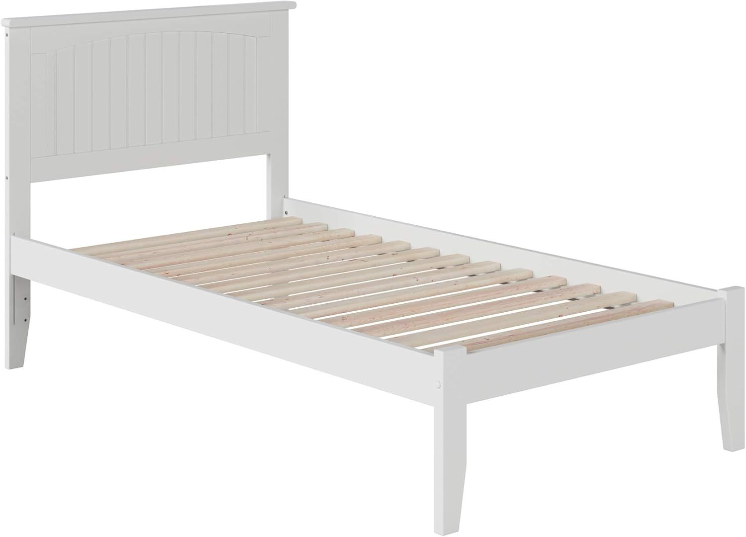 Afi Nantucket Twin Extra Long Platform Bed With Open Footboard And ...