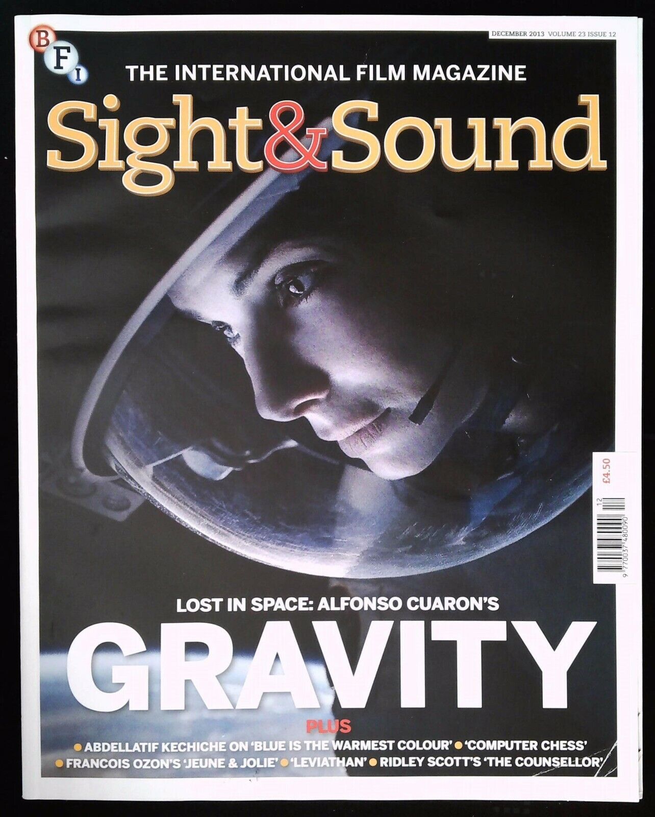 Sight & Sound Magazine December 2013 mbox3676 Gravity - Magazines