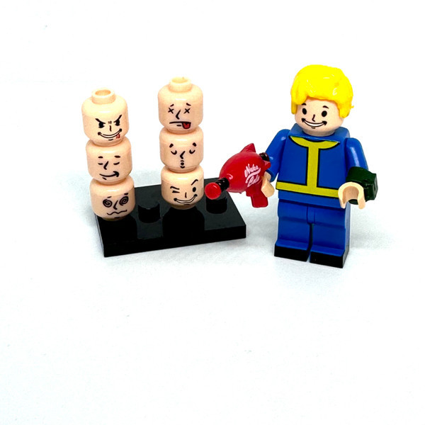 Gift Toy Vault Boy Fallout Vault-Tec Nuka-Cola Gun Minifigure - LEGO (R ...