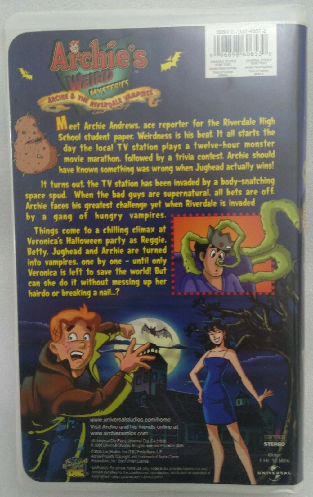 VHS Archies Weird Mysteries: Archie and the Riverdale Vampires (VHS ...