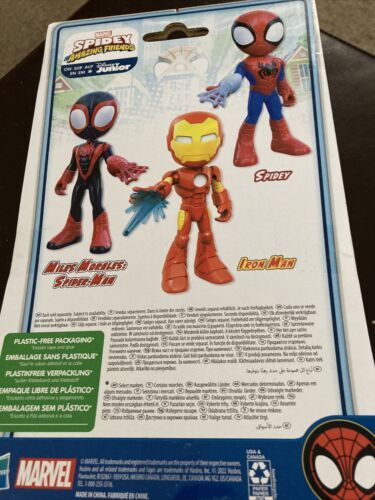 Marvel Spidey and His Amazing Friends Supersized Iron Man 9-inch Action ...