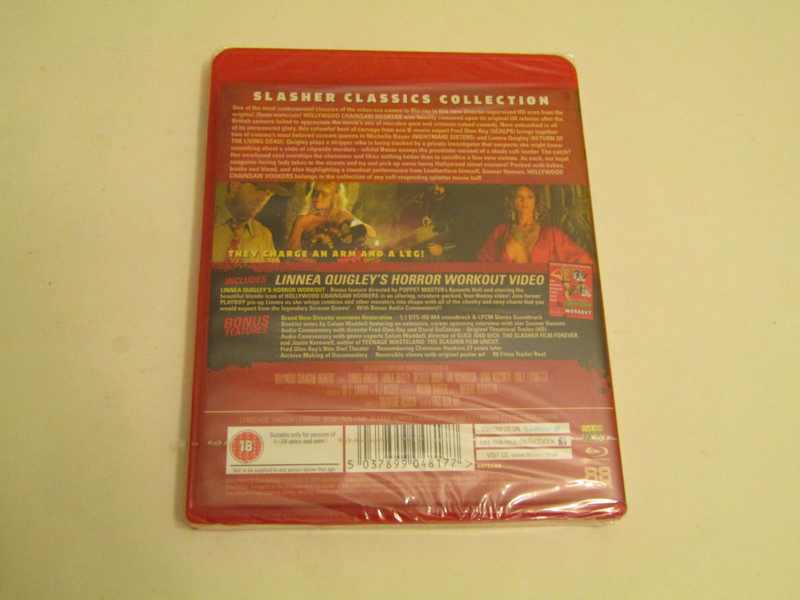Hollywood Chainsaw Hookers / Linnea Quigley's Horror Workout Blu-ray ...