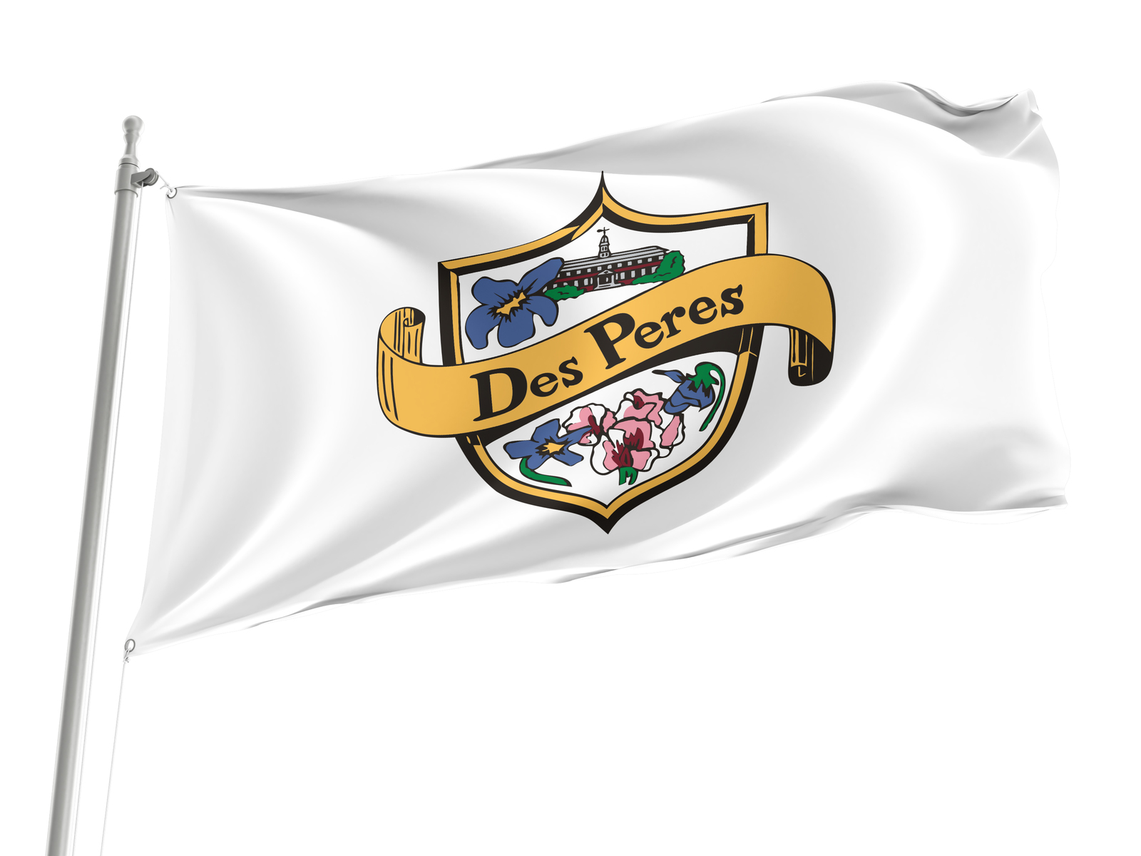 Des Peres, Missouri Flag,Size -3x5Ft / 90x150cm, Garden flags - Other ...