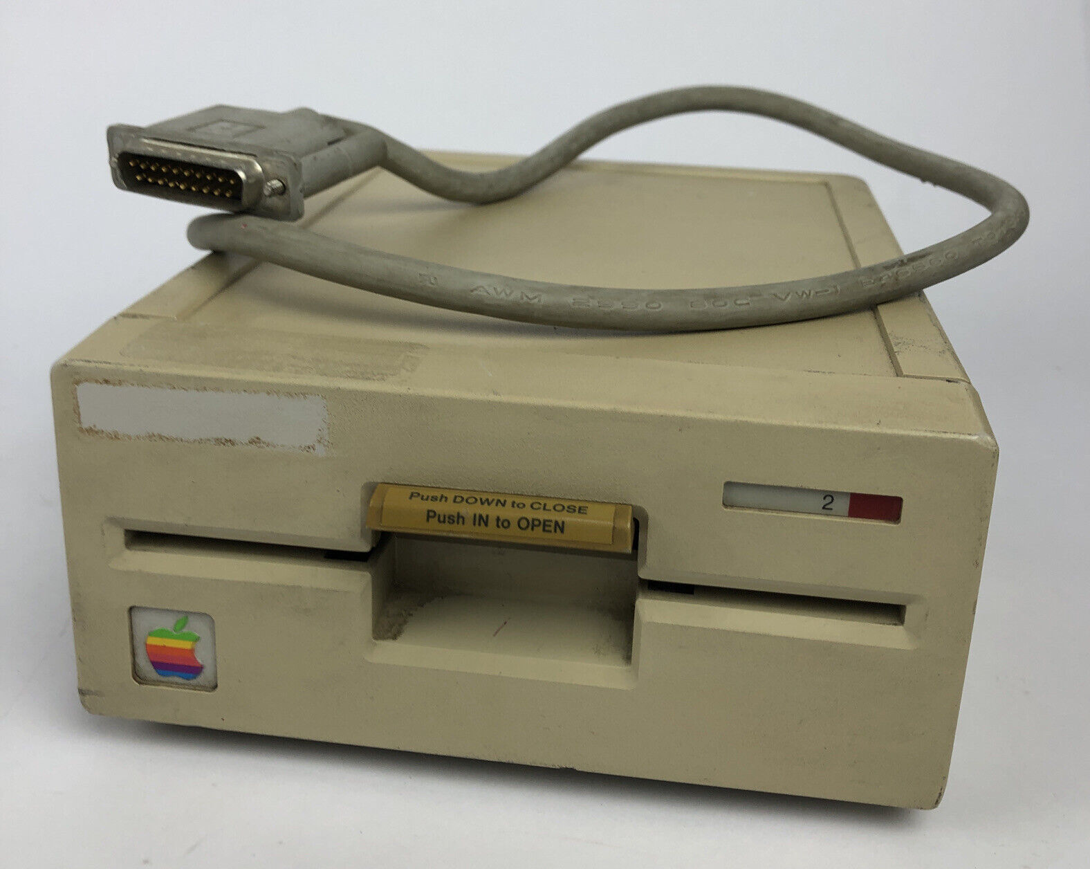 Vintage Apple A9M0107 5.25" External Floppy Drive for Apple Desktop Not ...