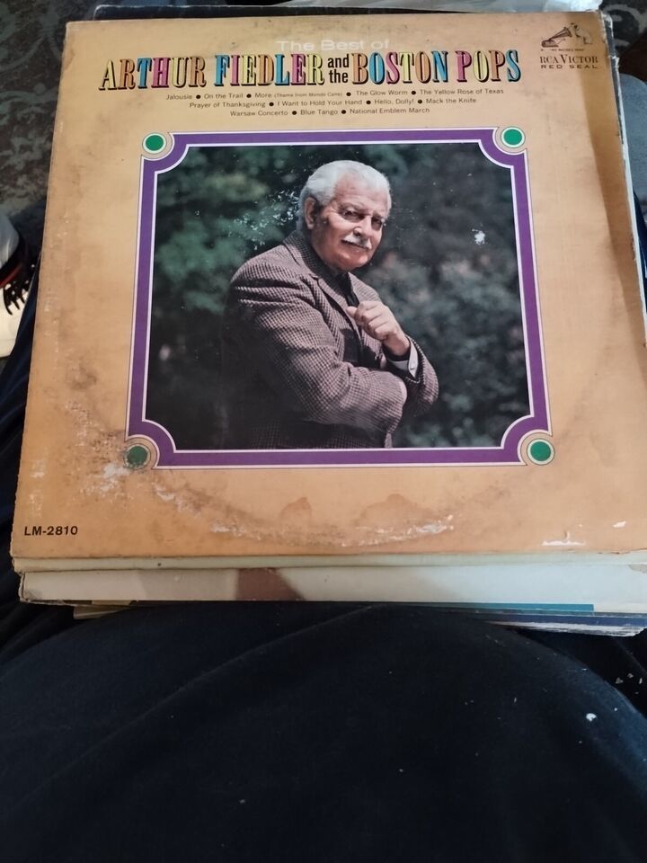 Arthur Fiedler and the Boston Pops The Best of Arthur Fiedler Record ...