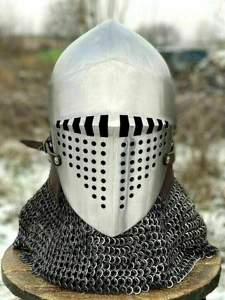 18 Steel Mild Medieval Thor Movie Armor Ragnarok Loki Knight Sca Helmet ...