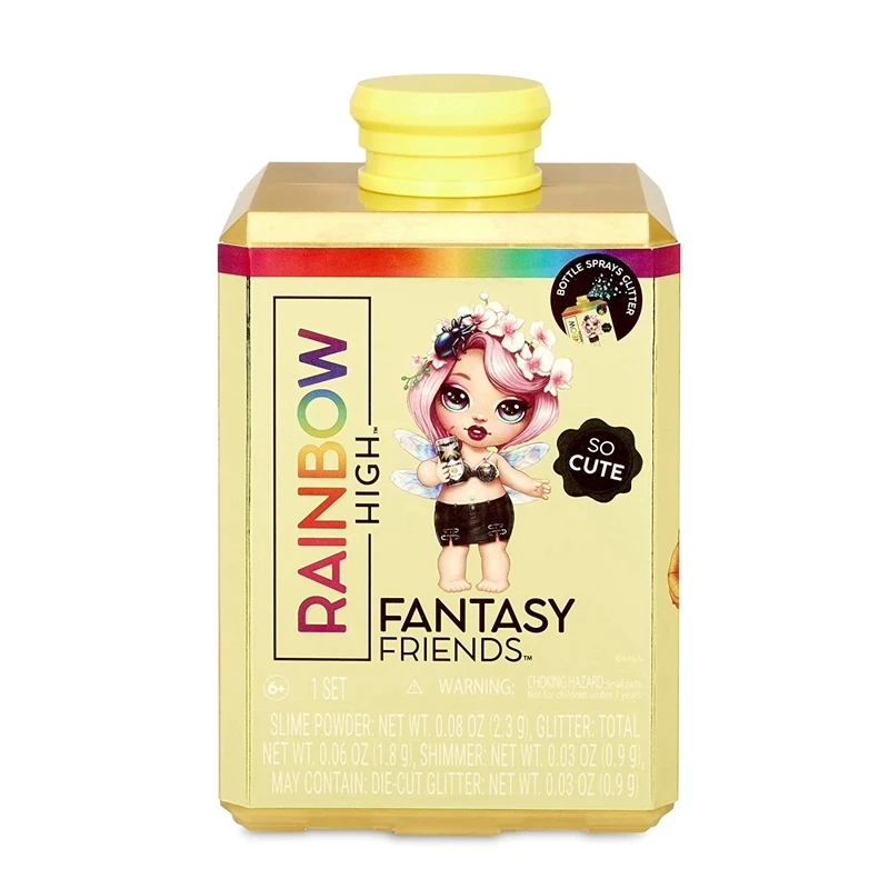 Rainbow High Fantasy Friends Elf Fairy Blind Box Girl Slime Shaker Toy ...